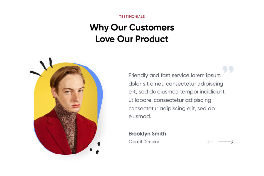 Testimonial Component Webflow